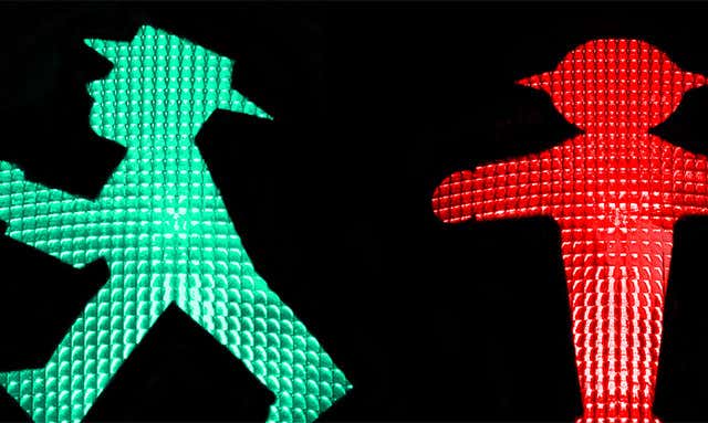 Ampelmännchen - O boneco do semáforo de Berlim