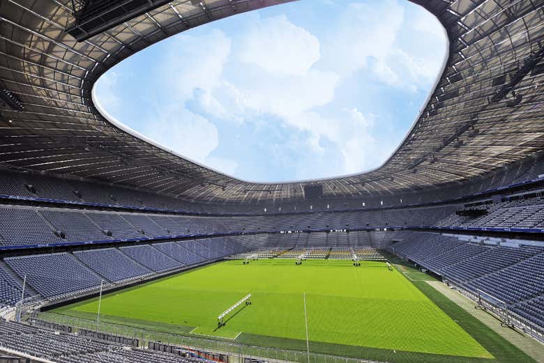 Tour Dello Stadio Allianz Arena Di Monaco Monaco Di Baviera