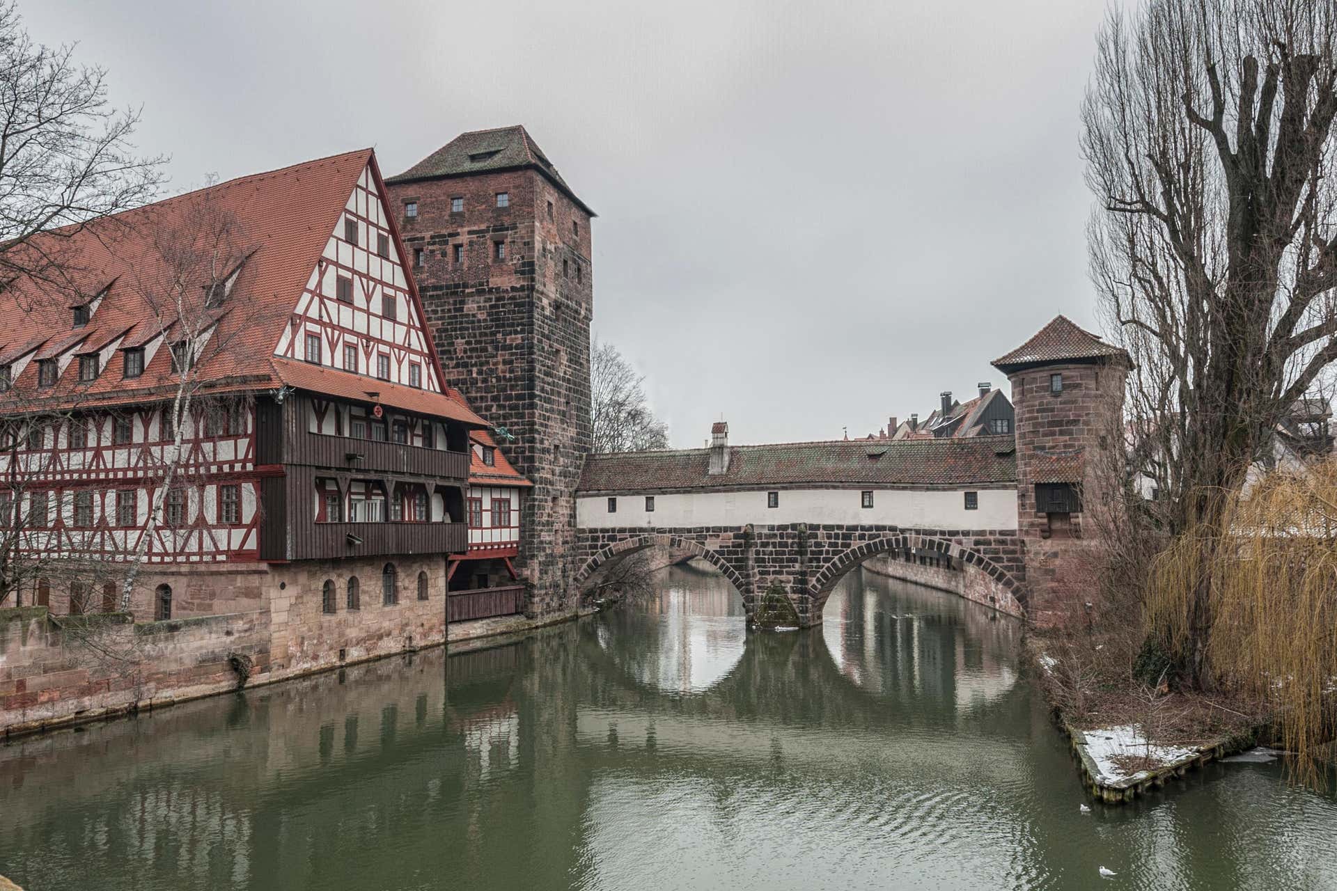 Tour pelas pontes do rio Pegnitz, Nuremberg