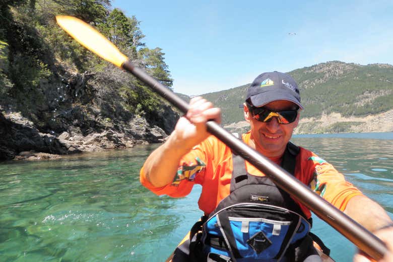 Tour dei laghi patagonici in kayak da San Martín de los Andes