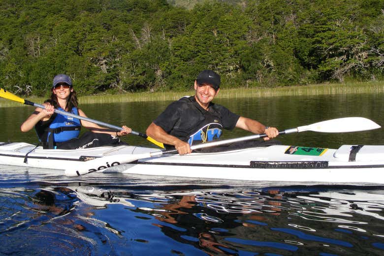 Tour dei laghi patagonici in kayak da San Martín de los Andes