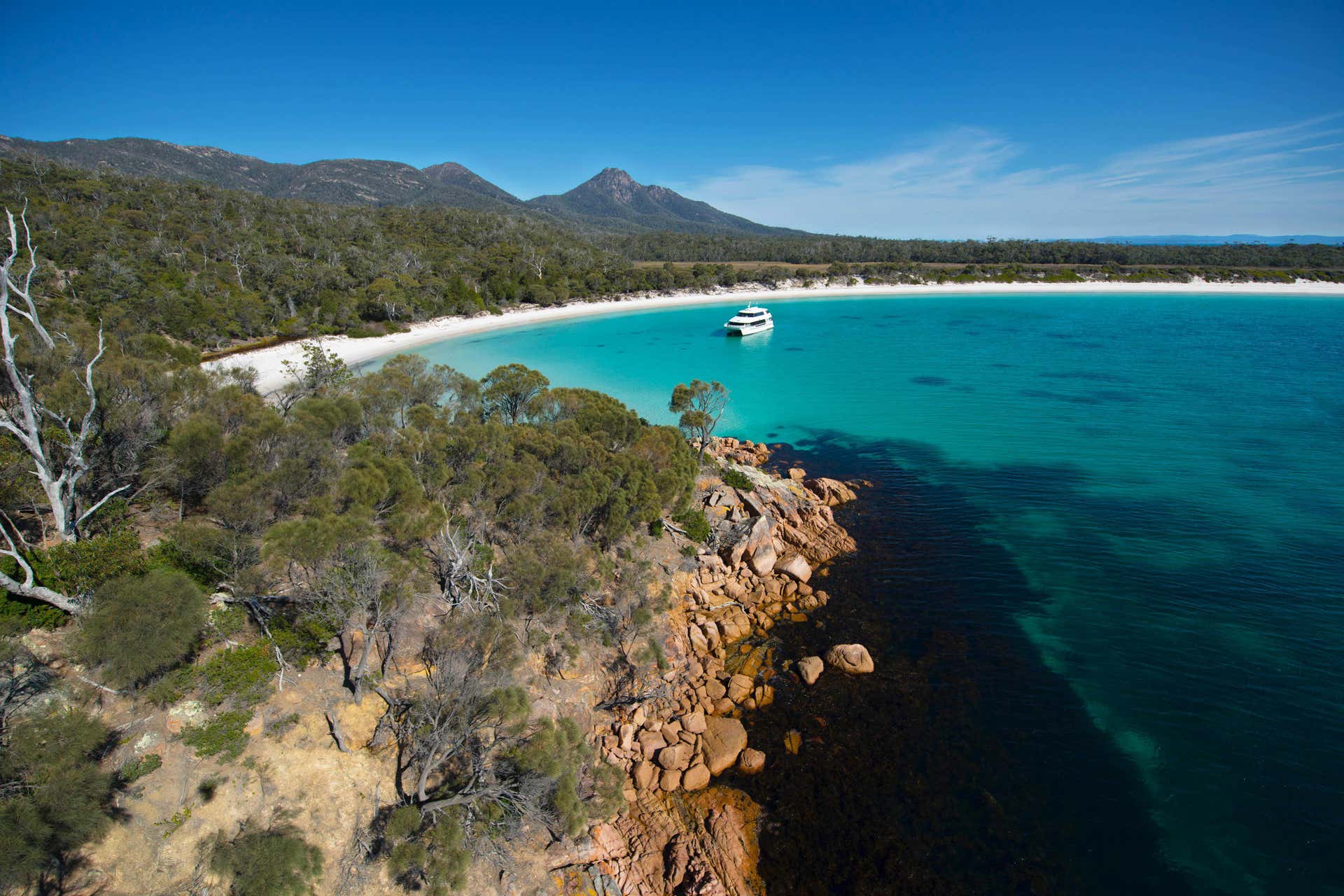Crucero con comida por la península de Freycinet y Wineglass Bay desde ...