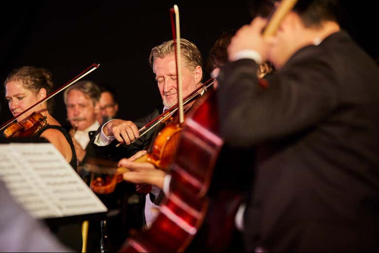 Concert de Strauss avec dîner dans le parc du Prater à Vienne