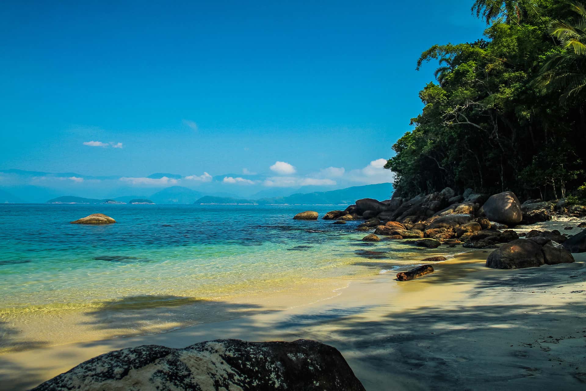 Passeio de escuna pela ilha das Couves e ilha do Prumirim, Ubatuba