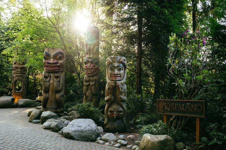 Ingresso do Capilano Suspension Bridge Park, Vancouver