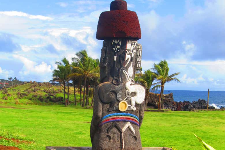 Transporte entre el aeropuerto Mataveri y Hanga Roa, Isla de Pascua ...