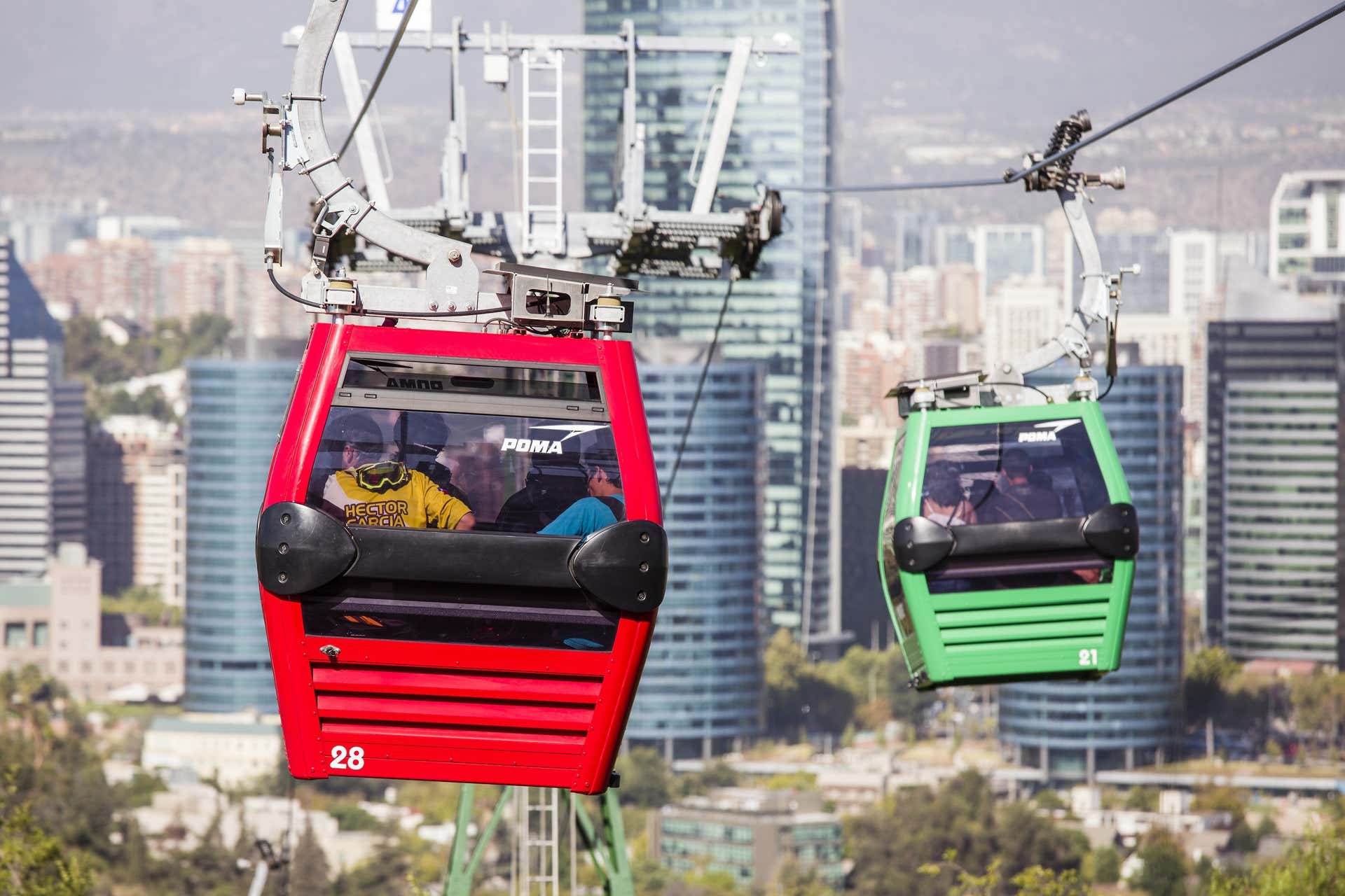 Tour pelo Cerro San Cristóbal de Santiago do Chile