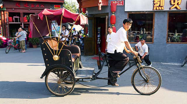 Rickshaws in Beijing - What are rickshaws_