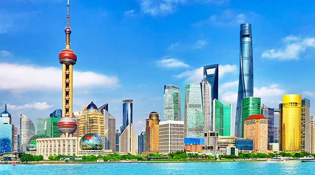 Pudong - A zona de negócios de Shanghai e seus arranha-céus