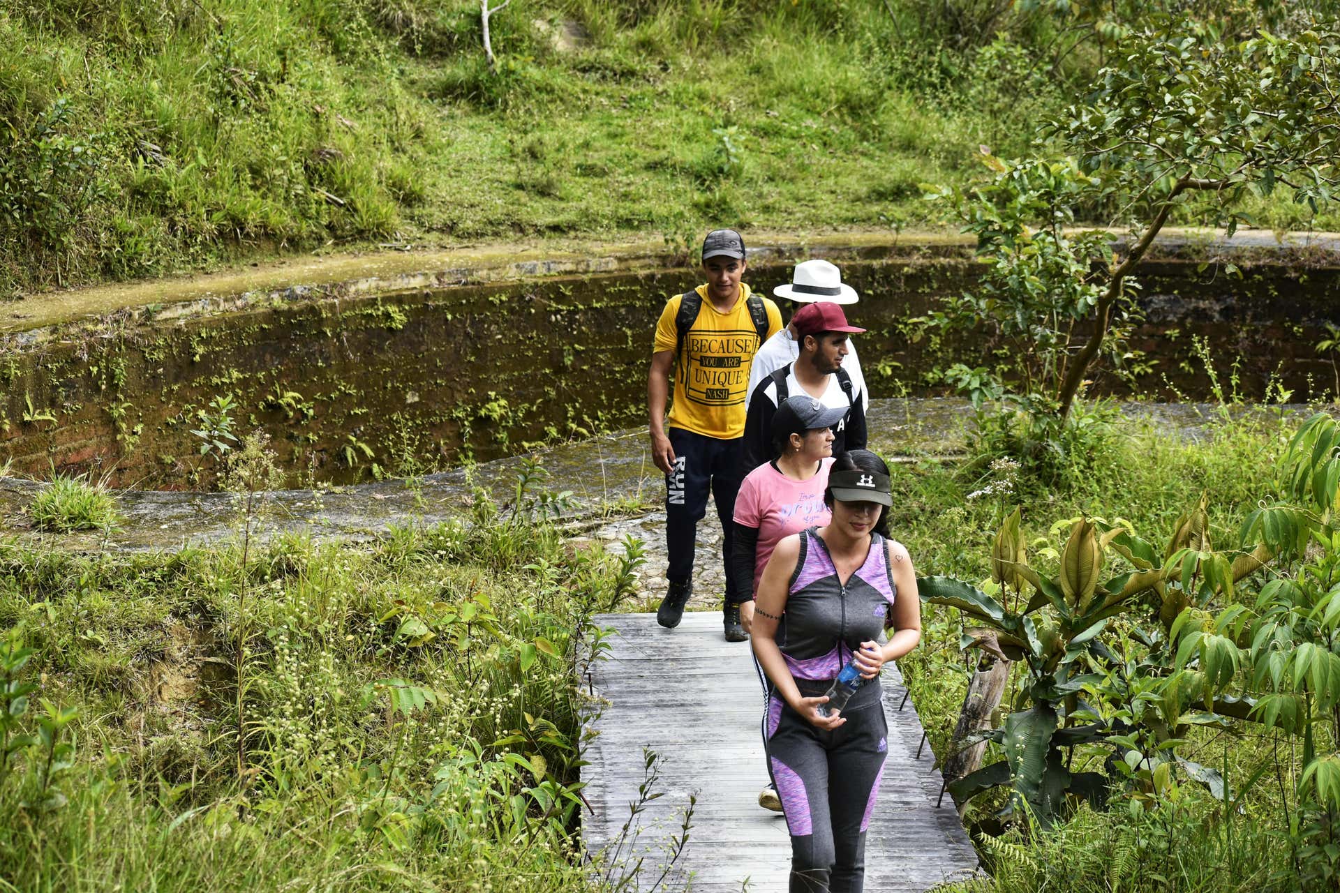 Trilha pelo caminho El Tambo, Medellín