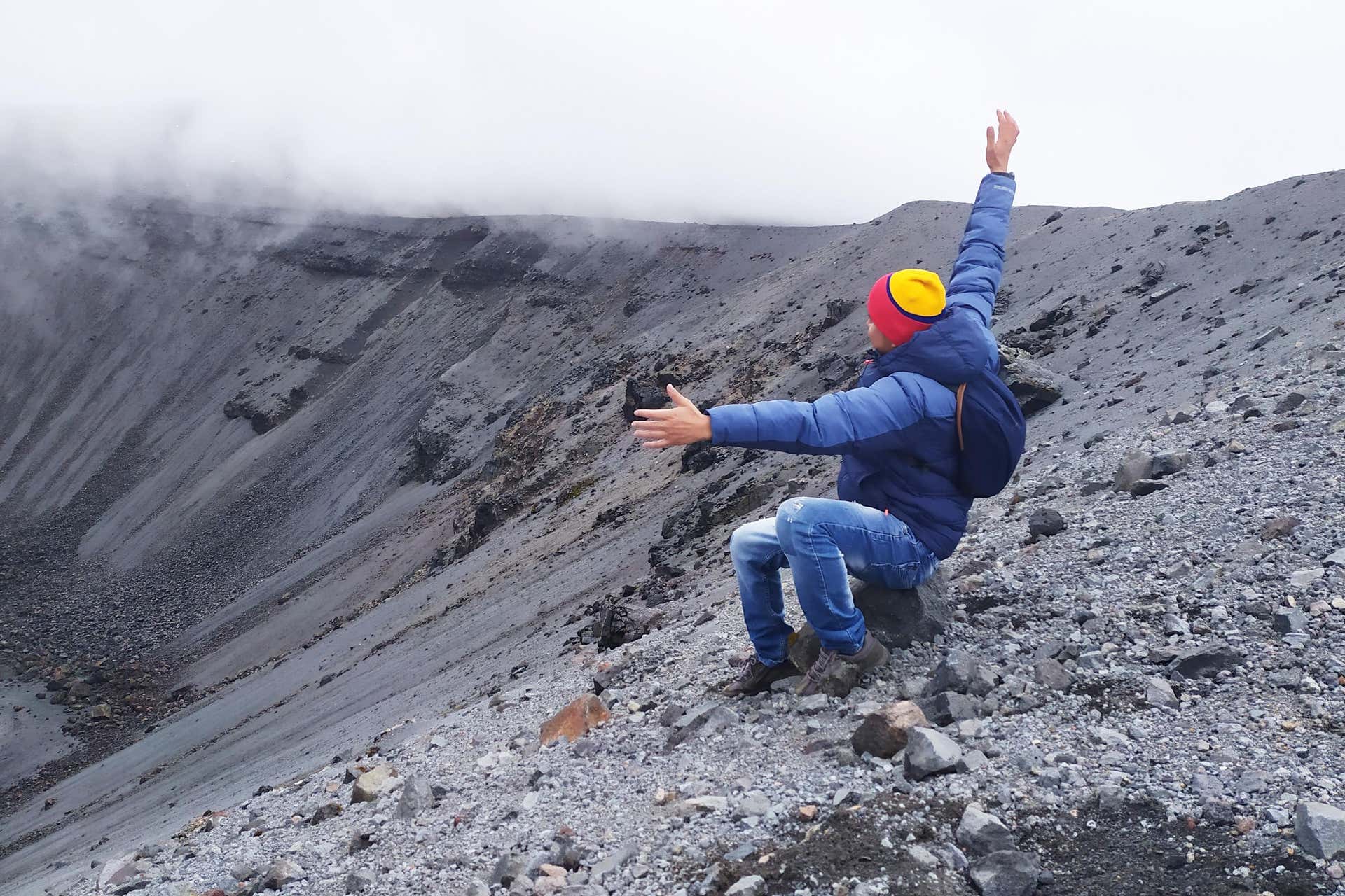 Trekking por el volcán Puracé desde Silvia, Silvia