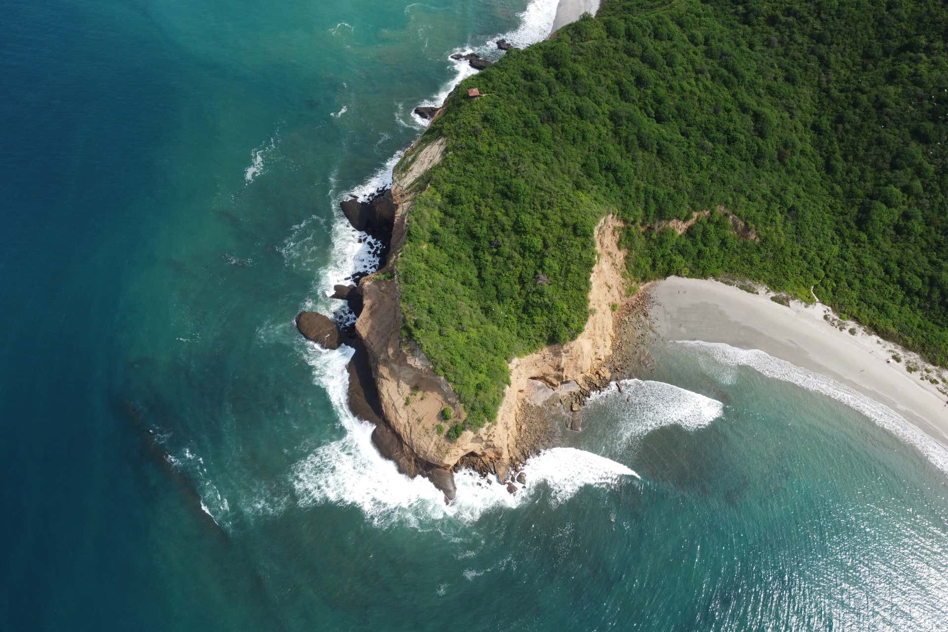 Tour en bicicleta por la playa Los Frailes y Agua Blanca desde Puerto López