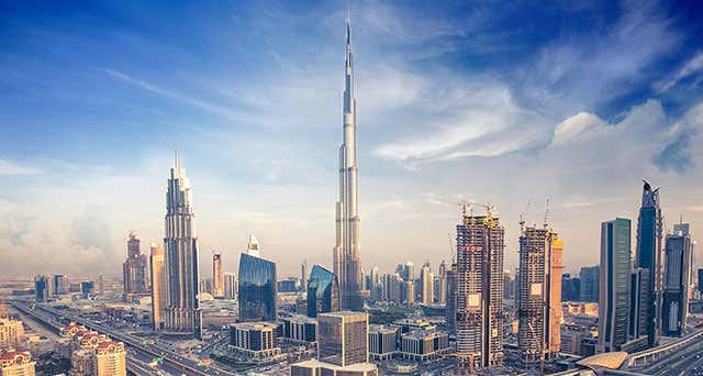 Edifícios famosos de Dubai - Skyline, edifícios mais importantes