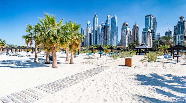 The Beach JBR - A praia mais popular de Dubai