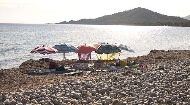 Cala Codolar - A peaceful, pebbly beach in west Ibiza