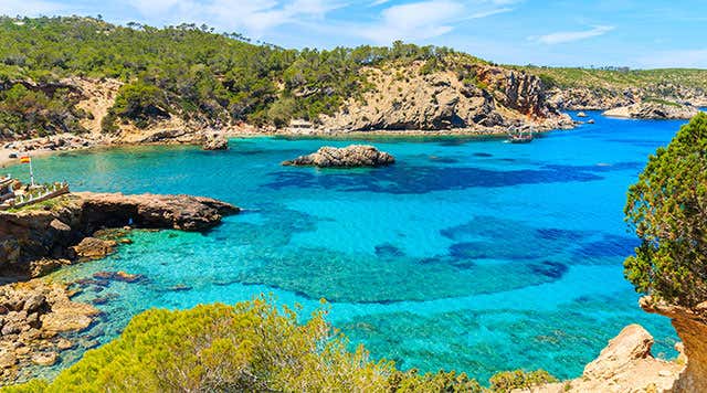 Cala Xarraca - A secluded, rocky bay