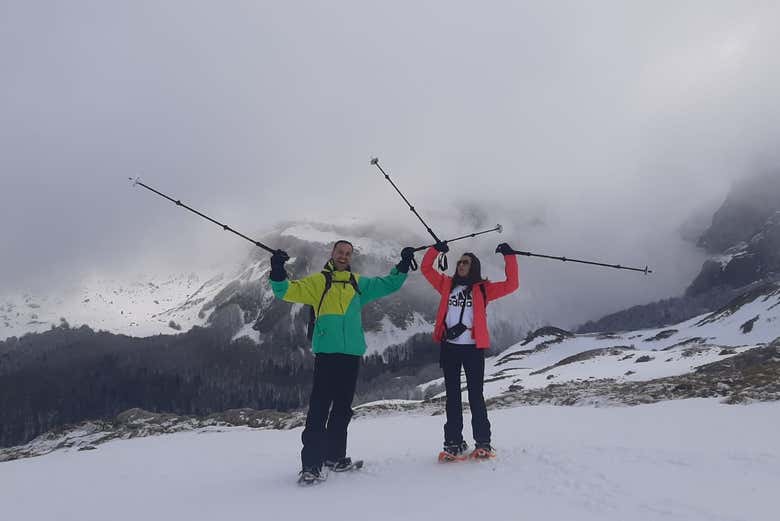 Balade en raquettes à neige dans les Pyrénées aragonaises depuis Jaca
