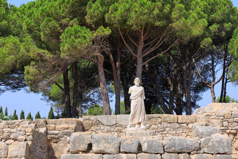 Visita guiada por las ruinas de Ampurias, La Escala