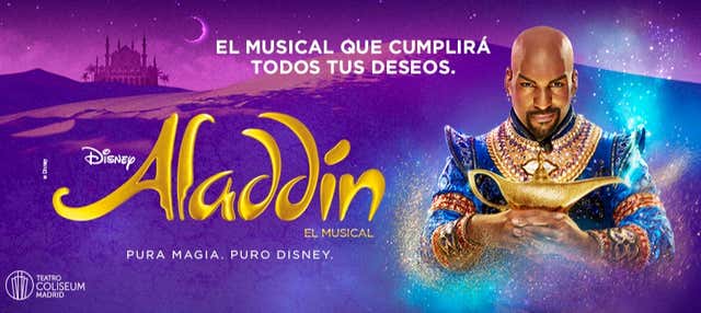 Biglietti per Aladdin, il musical, Madrid
