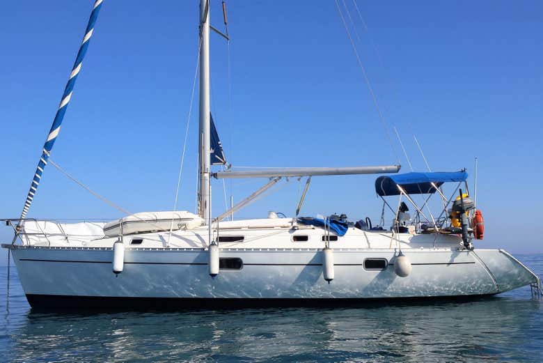 Giro in barca a vela a Puerto Banús, Puerto Banus