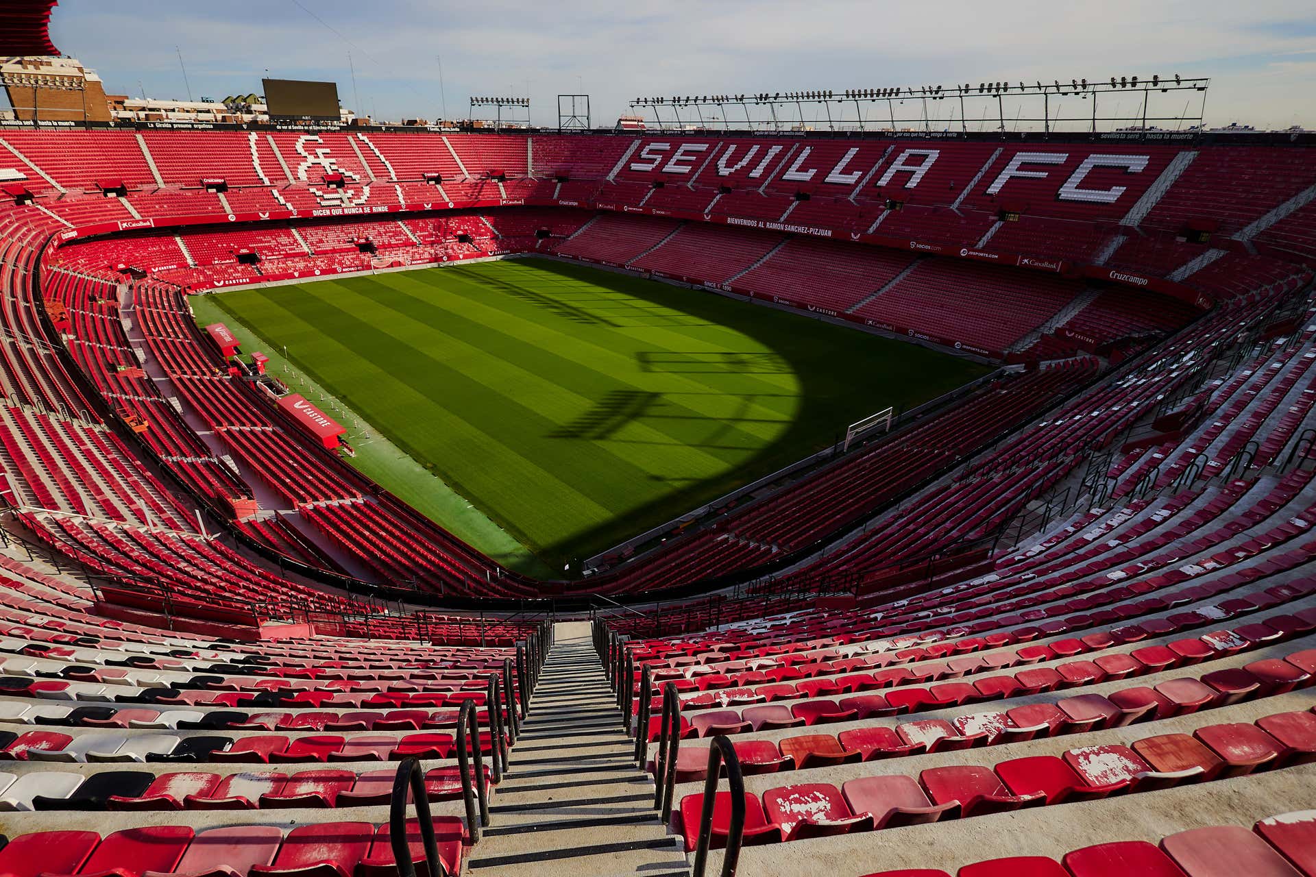 Tour por el estadio Ramón Sánchez-Pizjuán de Sevilla
