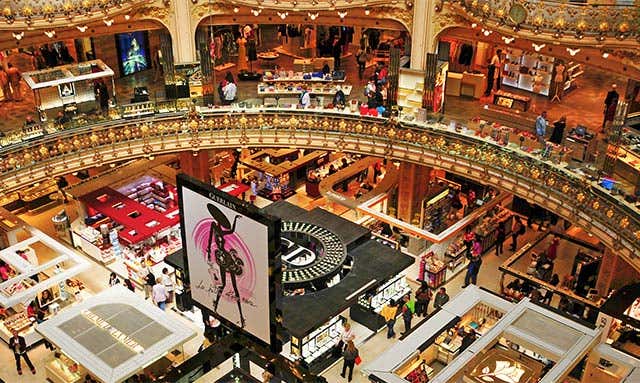 Compras en París - Tiendas, calles comerciales y grandes almacenes