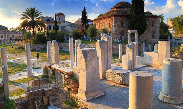 Agora romaine d'Athènes - Horaires, tarifs et adresse à Athènes Agora romaine d'Athènes - Horaires, tarifs et adresse à Athènes