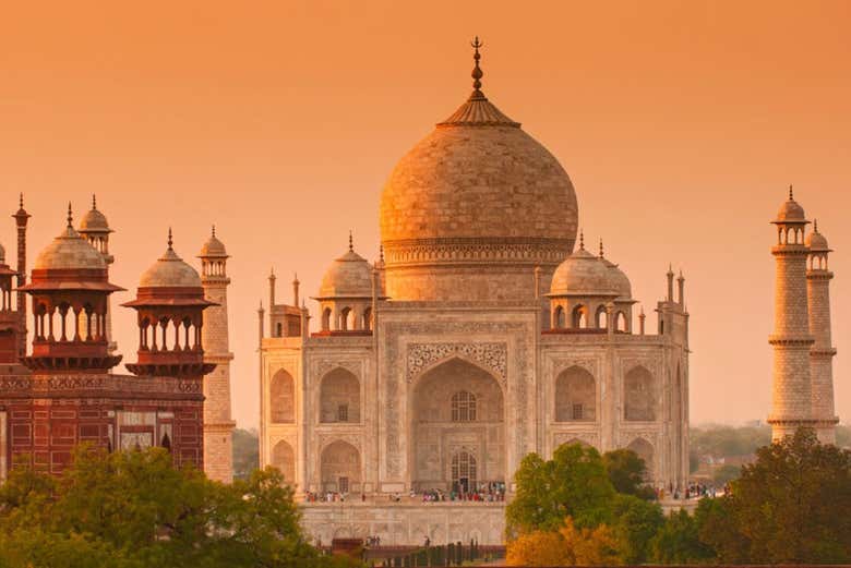 Taj Mahal Pela Manha