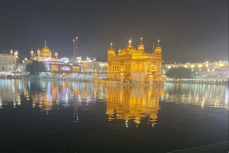 Palki Sahib Ceremony at the Golden Temple, Amritsar