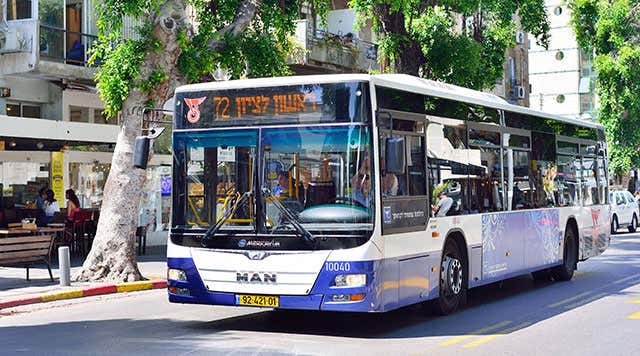 Ônibus de Tel Aviv - Linhas, horários e tarifas do ônibus