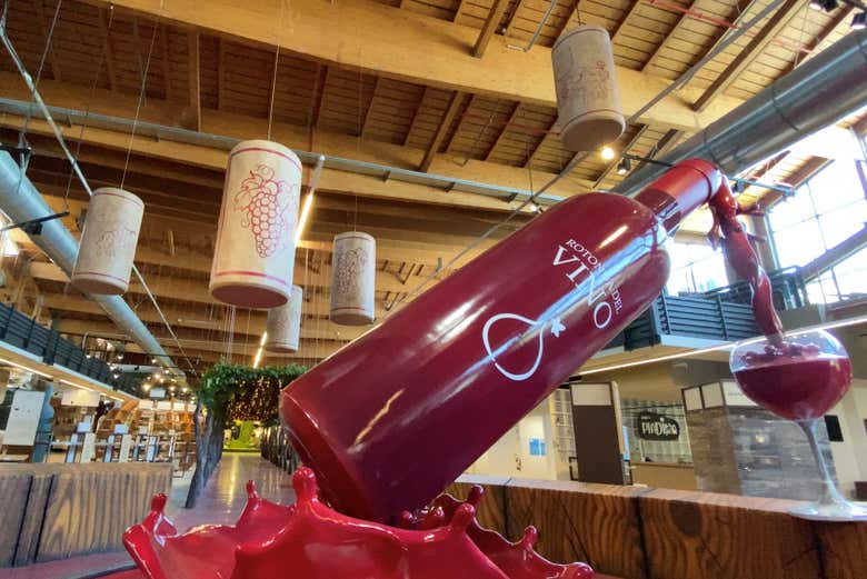 Entrada a FICO Eataly World, Bolonia