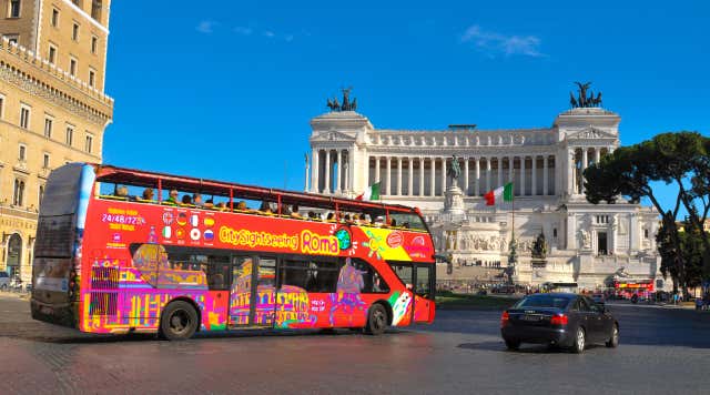 Sightseeing In Rome By Bus