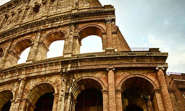 Roman Colosseum Filled With Water
