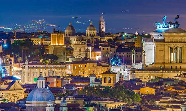 Janiculum Hill In Rome Map