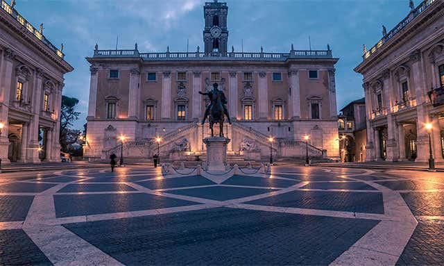 Piazza del Campidoglio - Square at the top of the Capitoline Hill