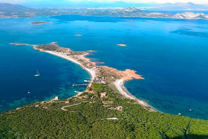 Paseo en lancha por Tavolara y Punta Coda Cavallo desde San Teodoro