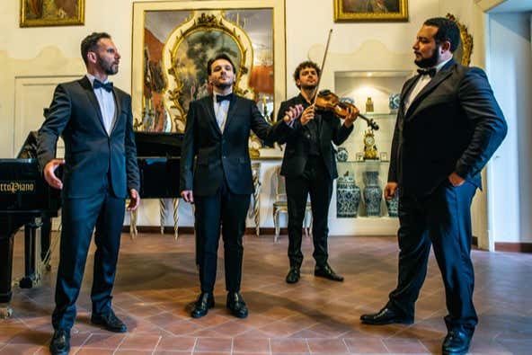 Concierto de ópera en el Museo Correale de Sorrento