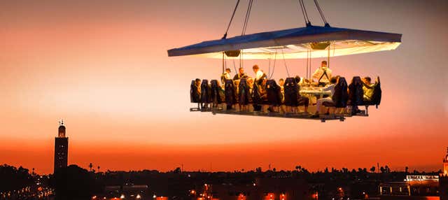 Dinner or Lunch at Dinner in the Sky in Marrakesh, Marrakech - Civitatis