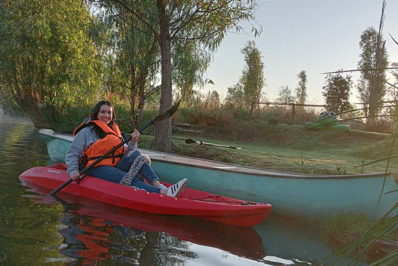 Tour en kayak por Xochimilco desde Ciudad de México