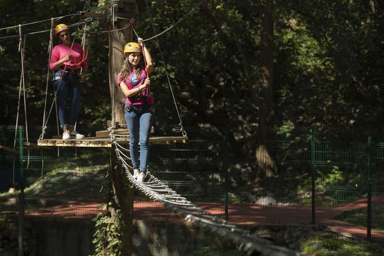 Actividades de aventura en el Parque Ecoturístico Cola de Caballo ...