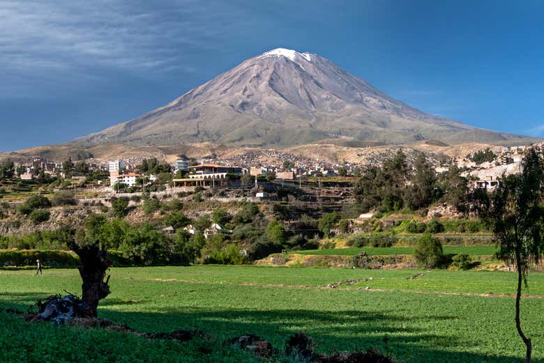 Tour de bicicleta e rafting no Vale de Chilina saindo de Arequipa
