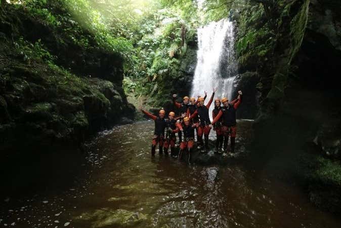 Canyoning in Ribeira da Salga from Ponta Delgada - Civitatis.com