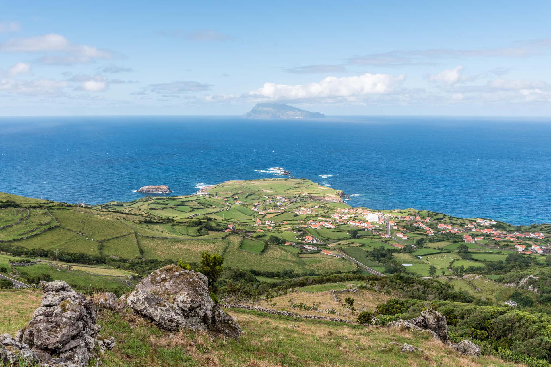 Tour dei punti panoramici dell'isola Flores, Santa Cruz das Flores