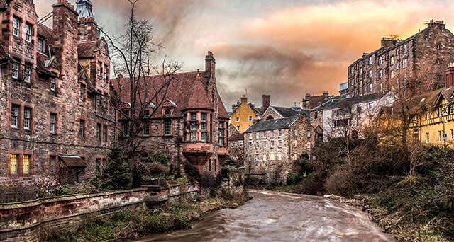 Dean Village - A hamlet in the heart of Edinburgh