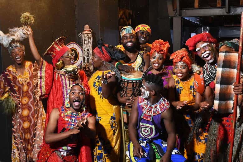 African Drum Show + Dinner at Gold Restaurant, Cape Town
