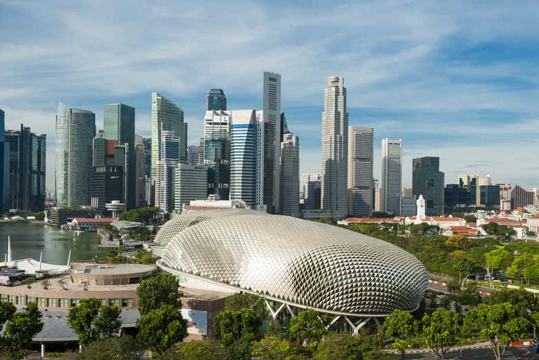 Visita guiada por Marina Bay, Singapur