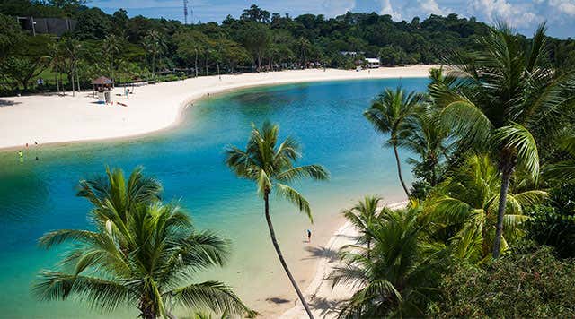 sentosa beach timing