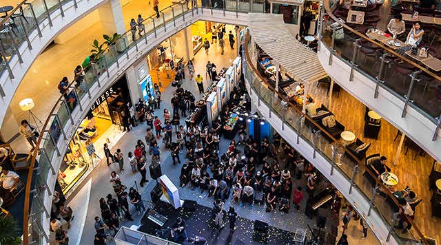 CentralWorld - O maior shopping de Bangkok
