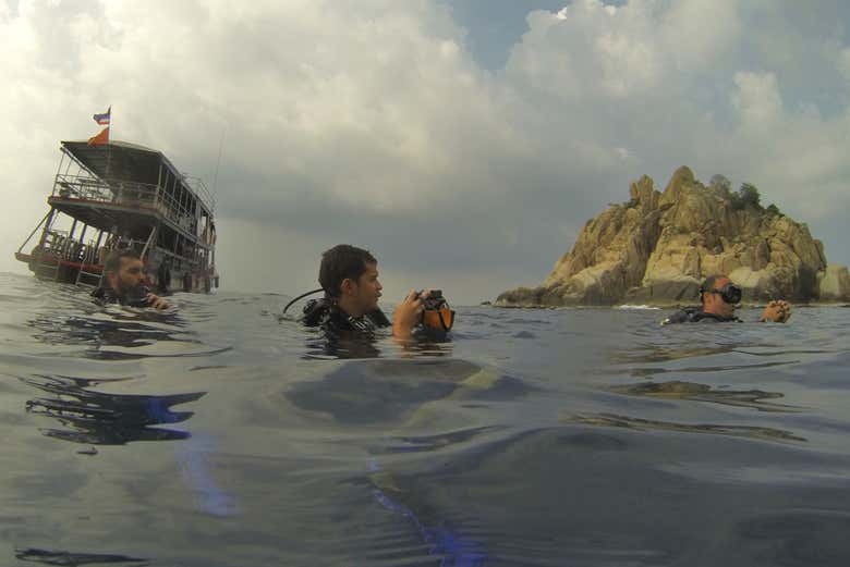 Sail Rock Scuba Diving Experience from Koh Tao - Civitatis.com