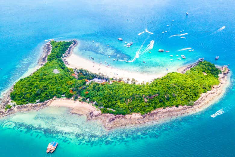 Excursión a Coral Island en lancha rápida desde Pattaya